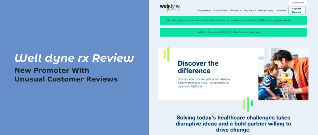 Well Dyne Rx Review - New Promoter With Unusual Customer Reviews